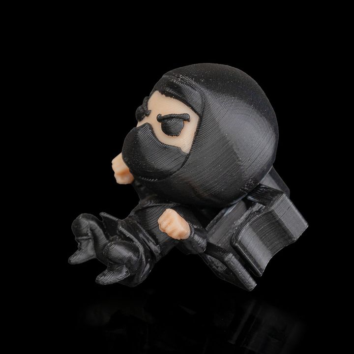 3D Printable Chopstealth Ninja Chopstick Helper by Stlflix